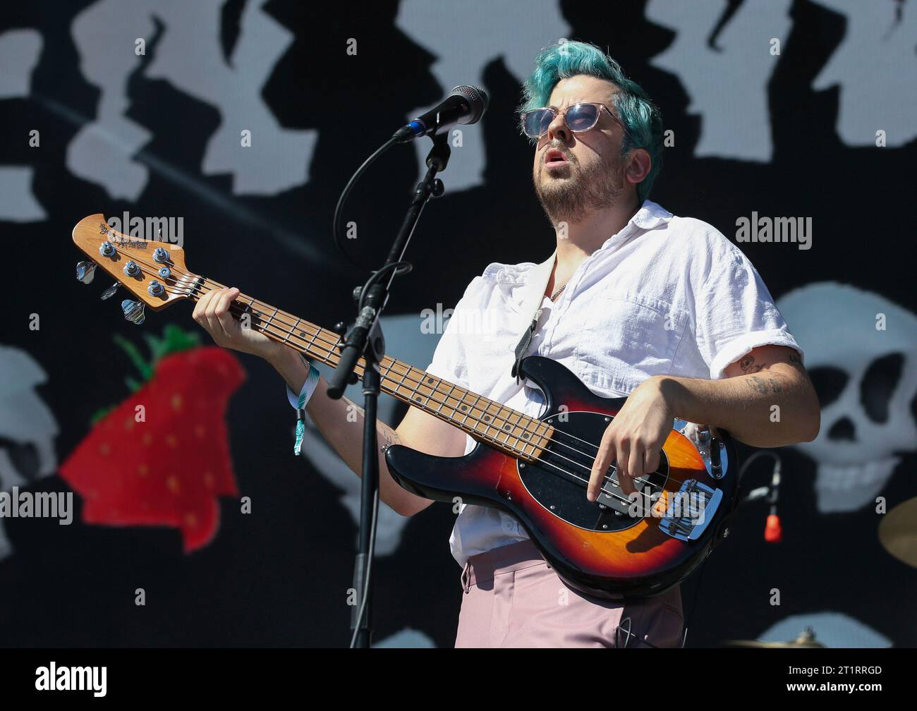 Christopher Mintz-Plasse performs with Ben Kweller, not pictured ...