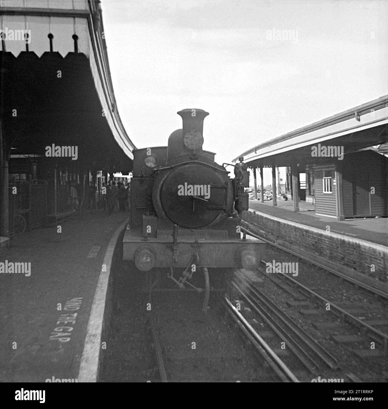 Steam engine photographs on the Isle of White 11th October 1966 Stock ...