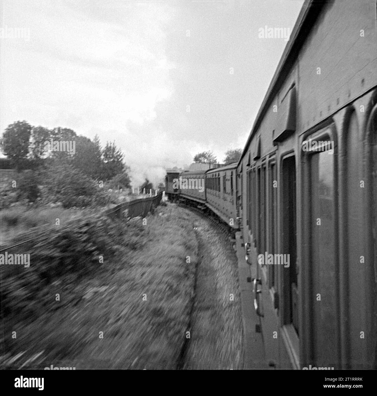Steam engine photographs on the Isle of White 11th October 1966 Stock ...
