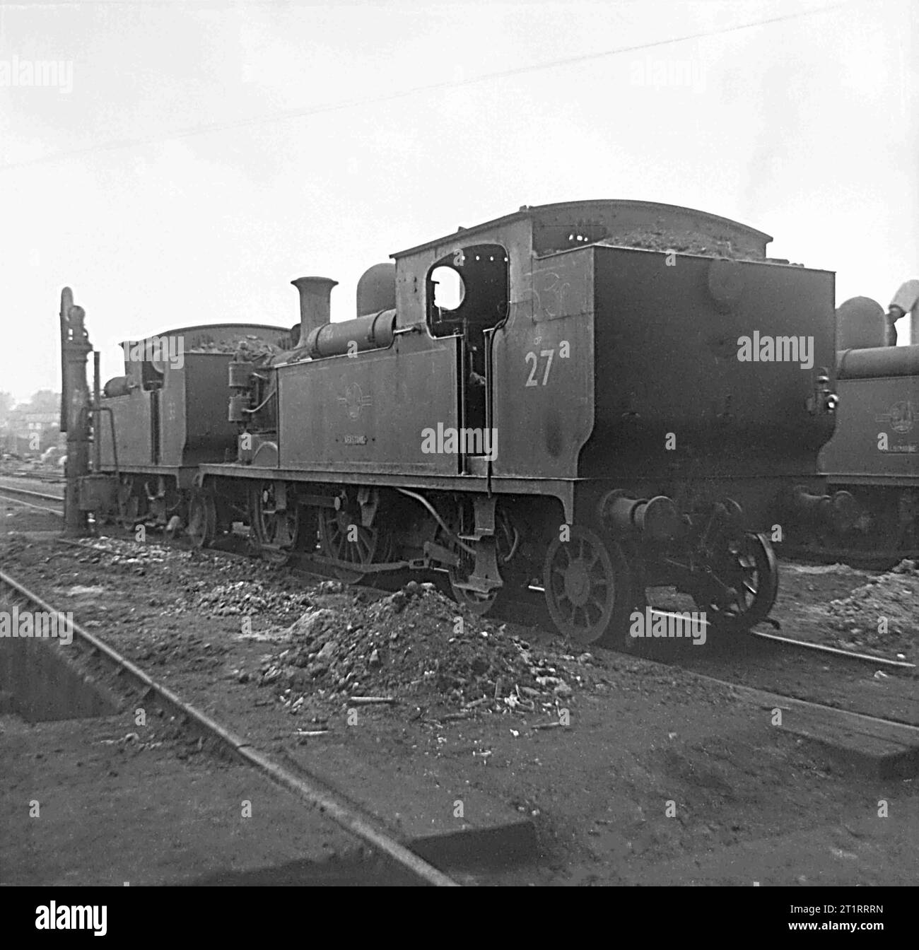 Steam engine photographs on the Isle of White 11th October 1966 Stock ...