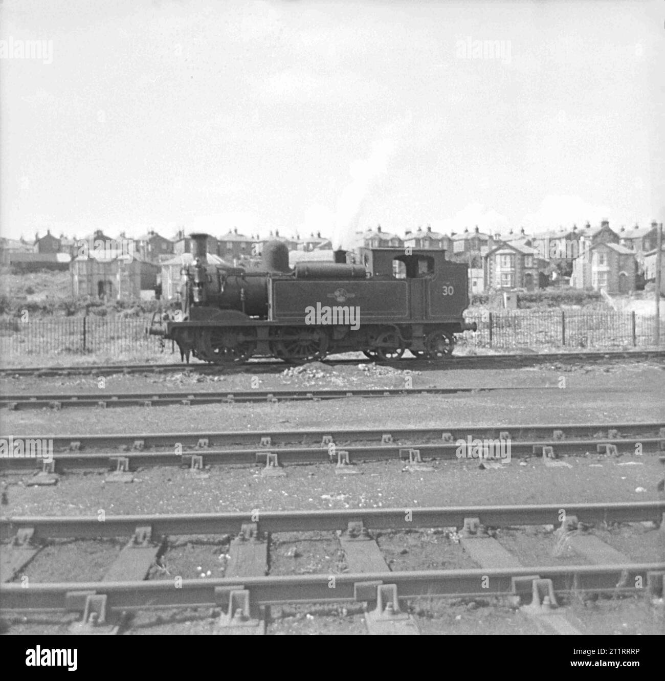 Steam engine photographs on the Isle of White 11th October 1966 Stock ...