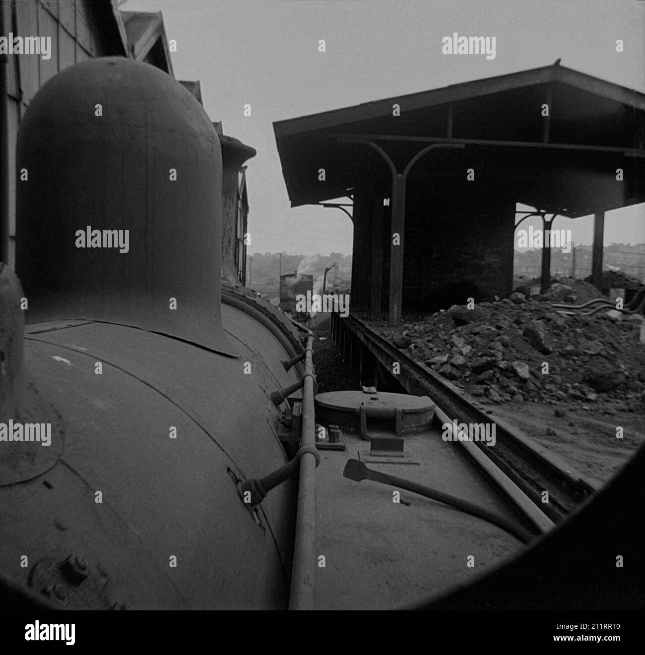 Steam engine photographs on the Isle of White 11th October 1966 Stock ...