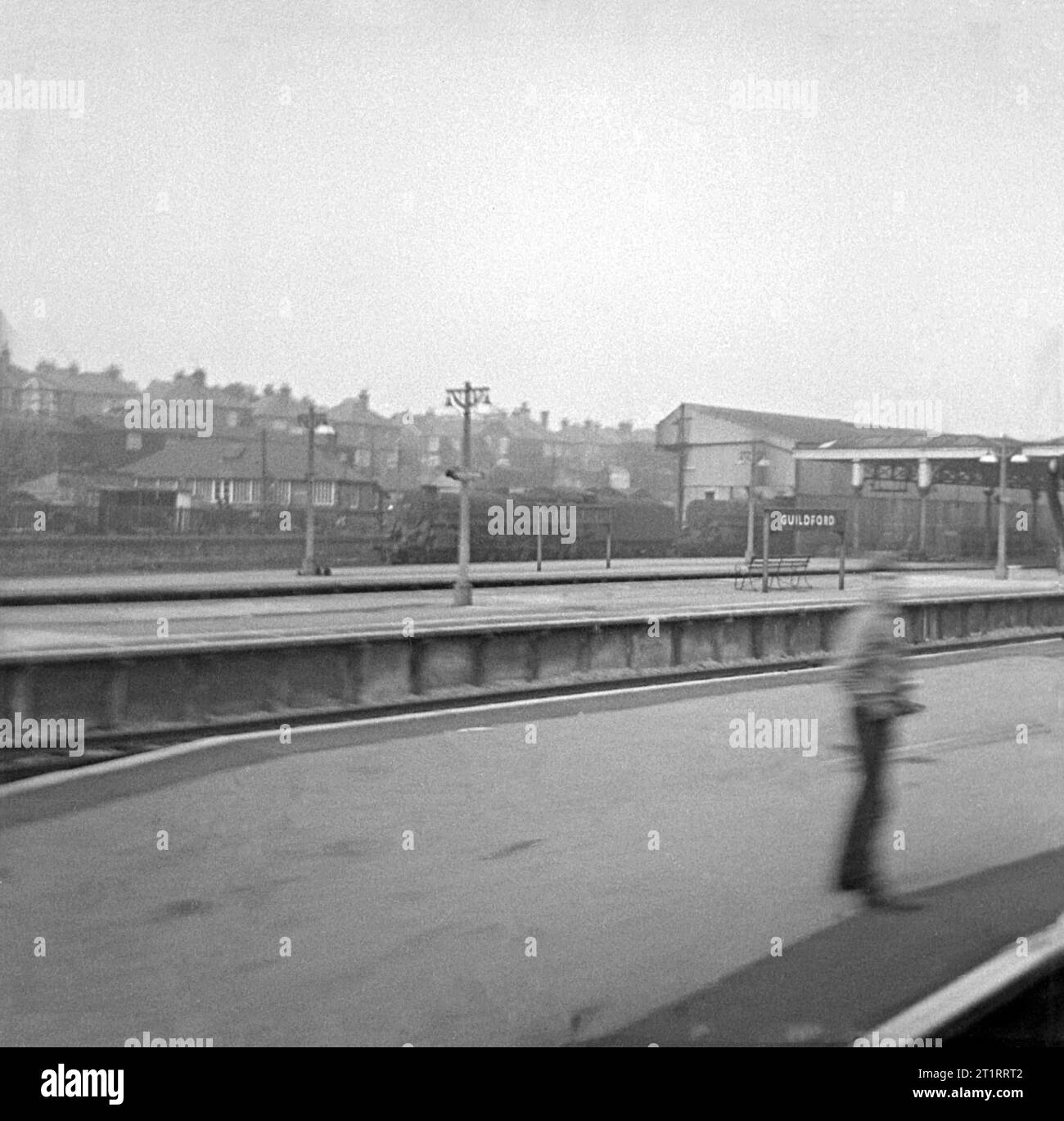 Steam engine photographs on the Isle of White 11th October 1966 Stock ...