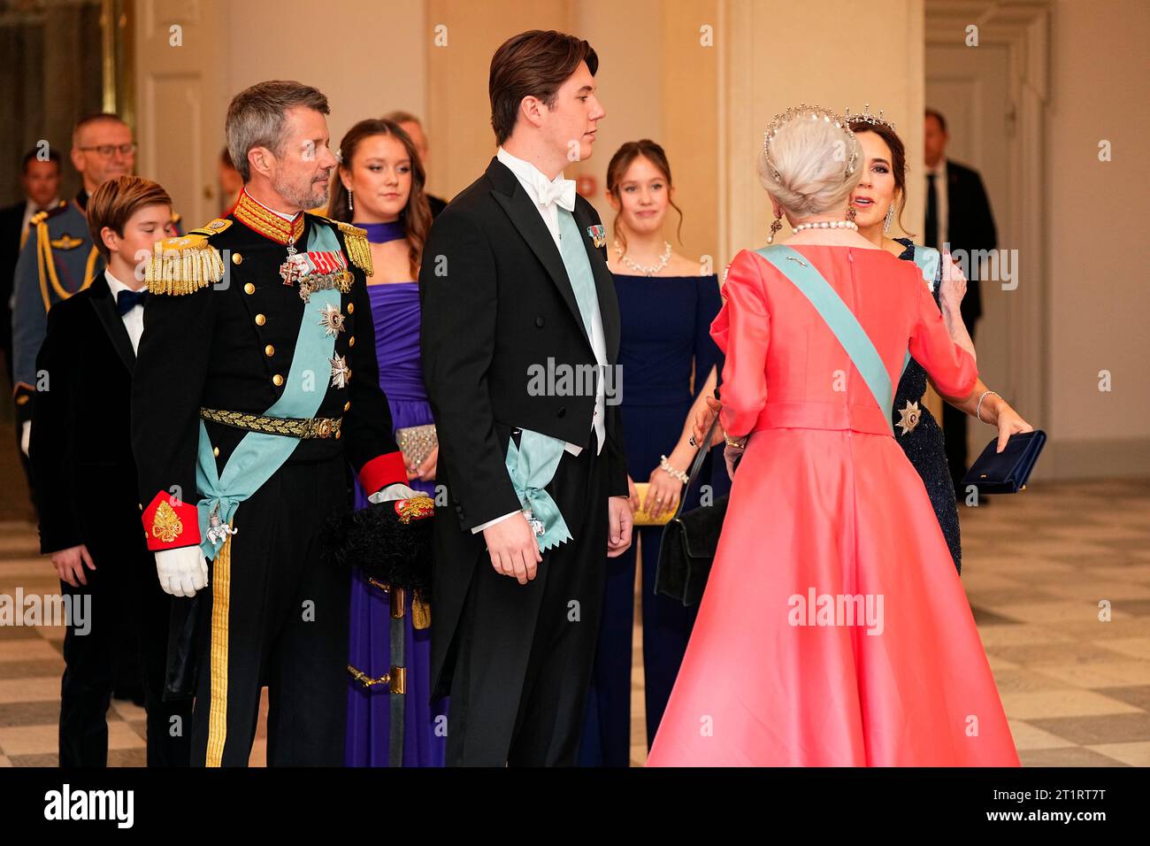 From left: Prince Vincent, Crown Prince Frederik, Princess Isabella ...