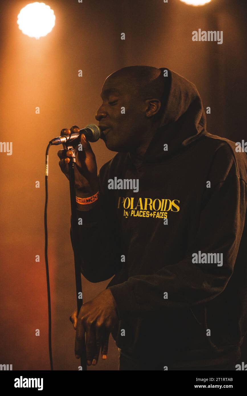 Copenhagen, Denmark. 09th, October 2023. The South African singer and ...