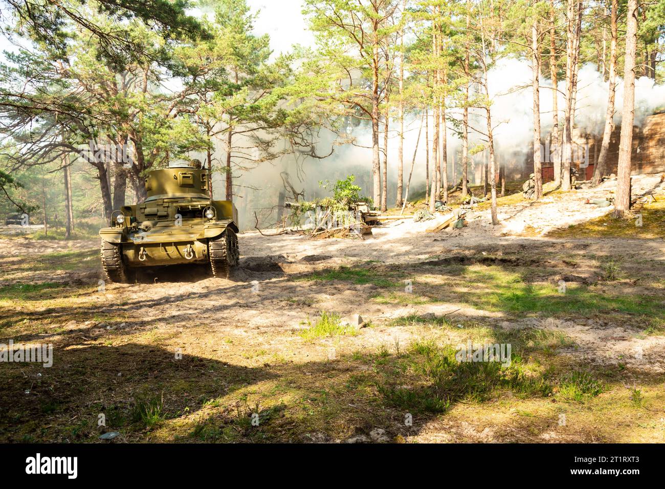 M3a1 stuart panzer hi-res stock photography and images - Alamy