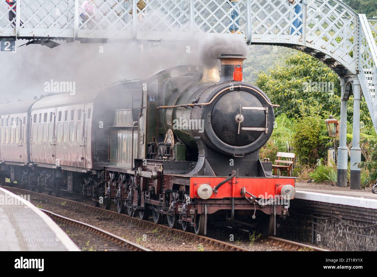 Steam train on the North Norfolk Railway Stock Photo - Alamy