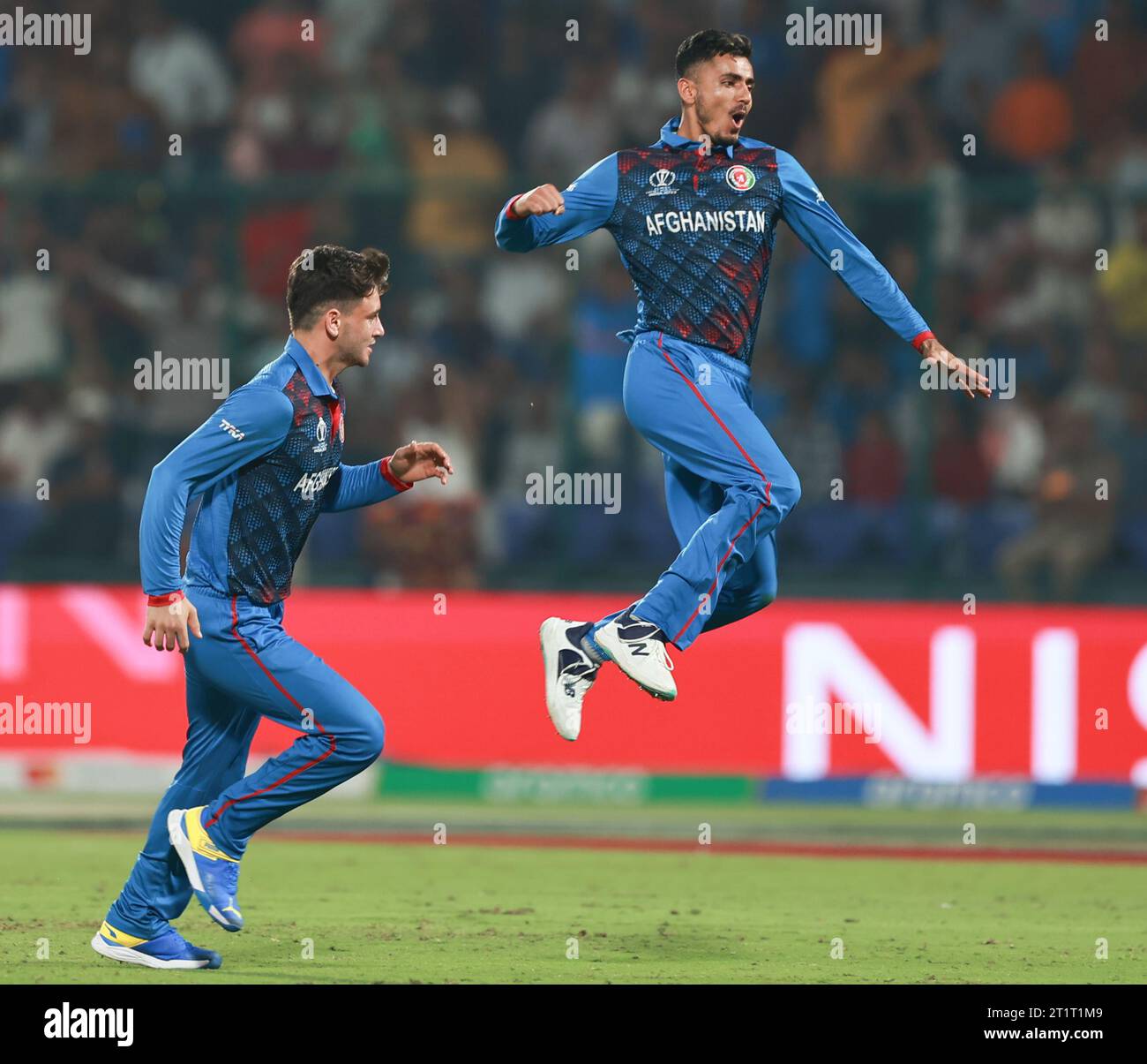 New Delhi, Delhi, India. 15th Oct, 2023. Mujeeb Ur Rahman of ...