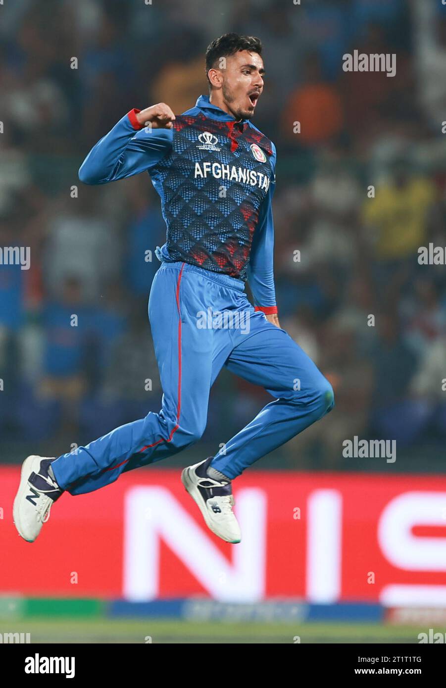 New Delhi, Delhi, India. 15th Oct, 2023. Mujeeb Ur Rahman of ...