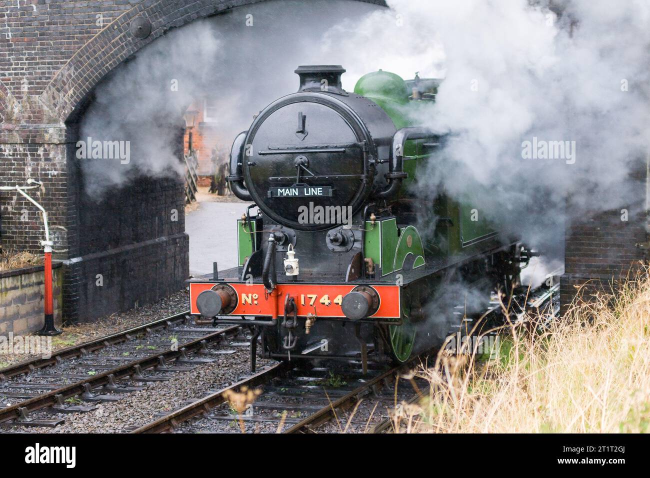 Steam train on the North Norfolk Railway Stock Photo - Alamy