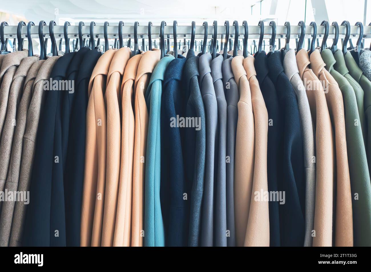 Coat many colours hi-res stock photography and images - Alamy