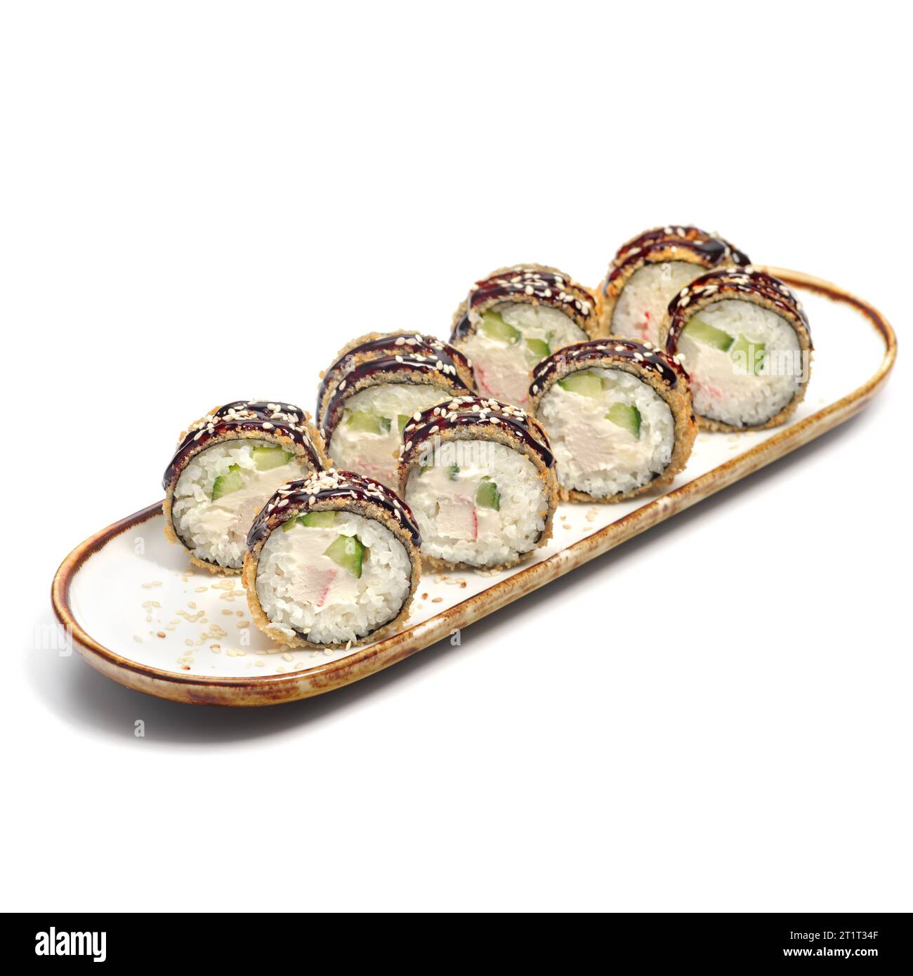 ROLL CRAB TEMPURA Rice, Nori, Cheese, Cucumber, Crab, Panko Crumbs ...