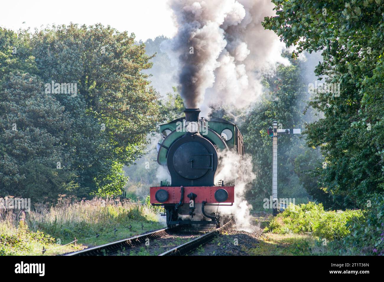 Steam train on the North Norfolk Railway Stock Photo - Alamy
