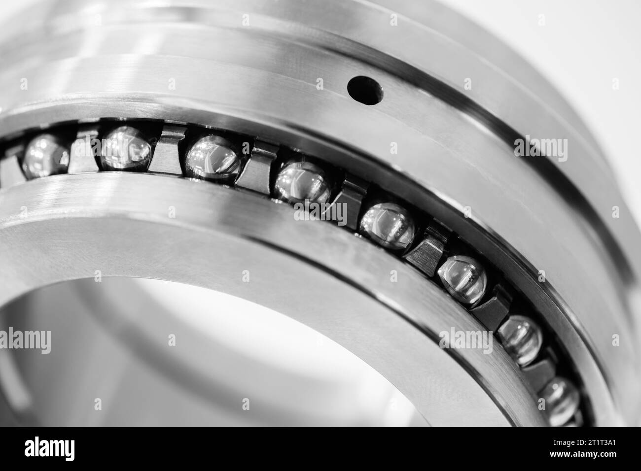 stainless steel bearing close-up Stock Photo - Alamy