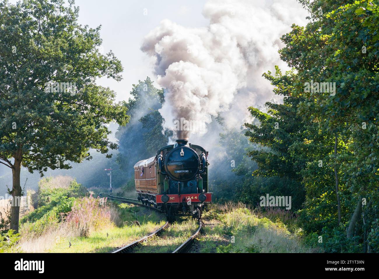 Steam trains on the North Norfolk Railway Stock Photo - Alamy