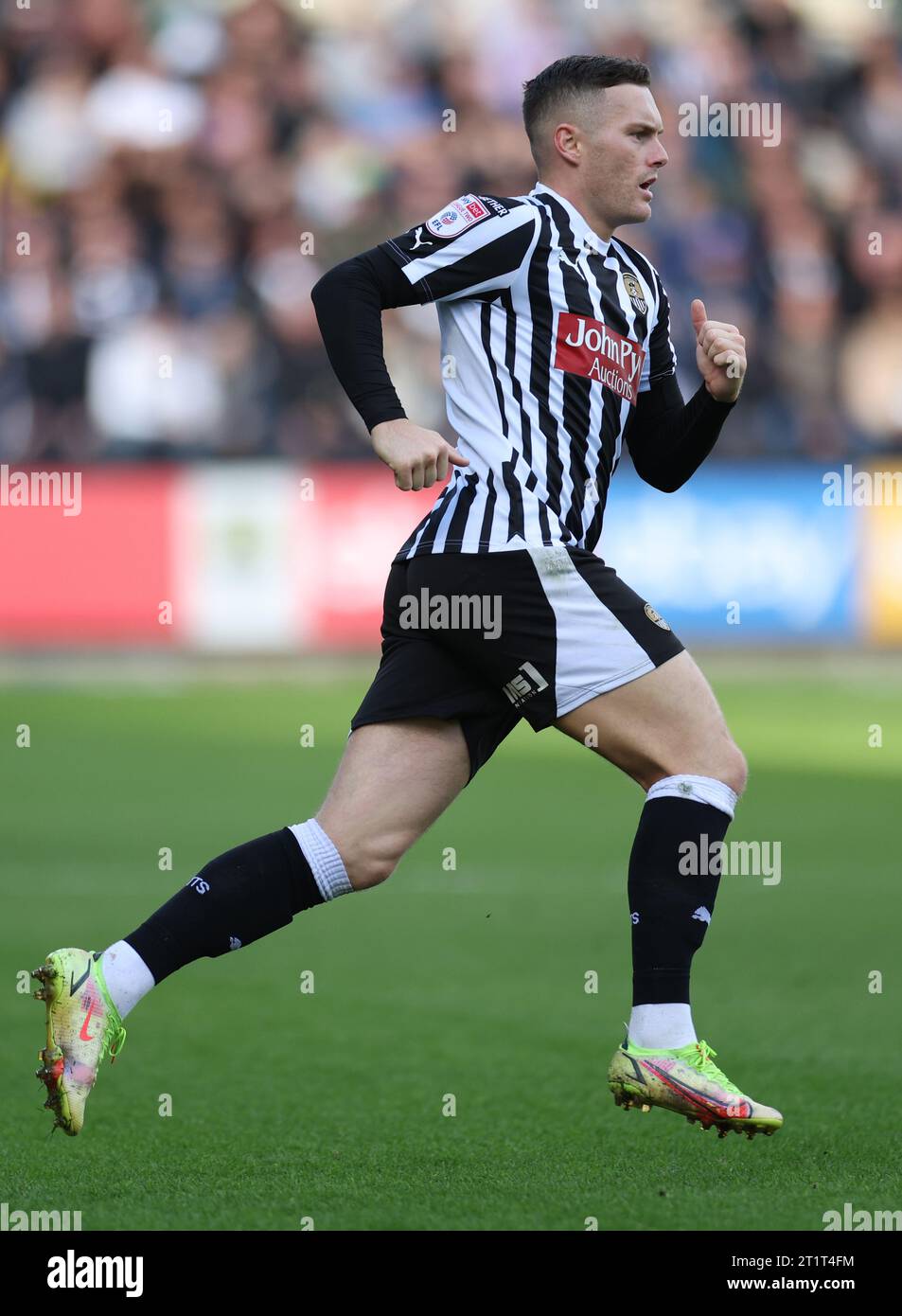 Notts County’s Macaulay Langstaff in action during the Sky Bet League ...