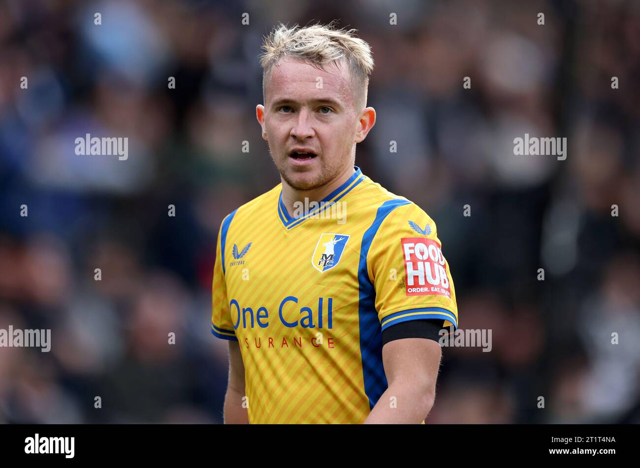 Mansfield Town’s Louis Reed during the Sky Bet League Two match at ...