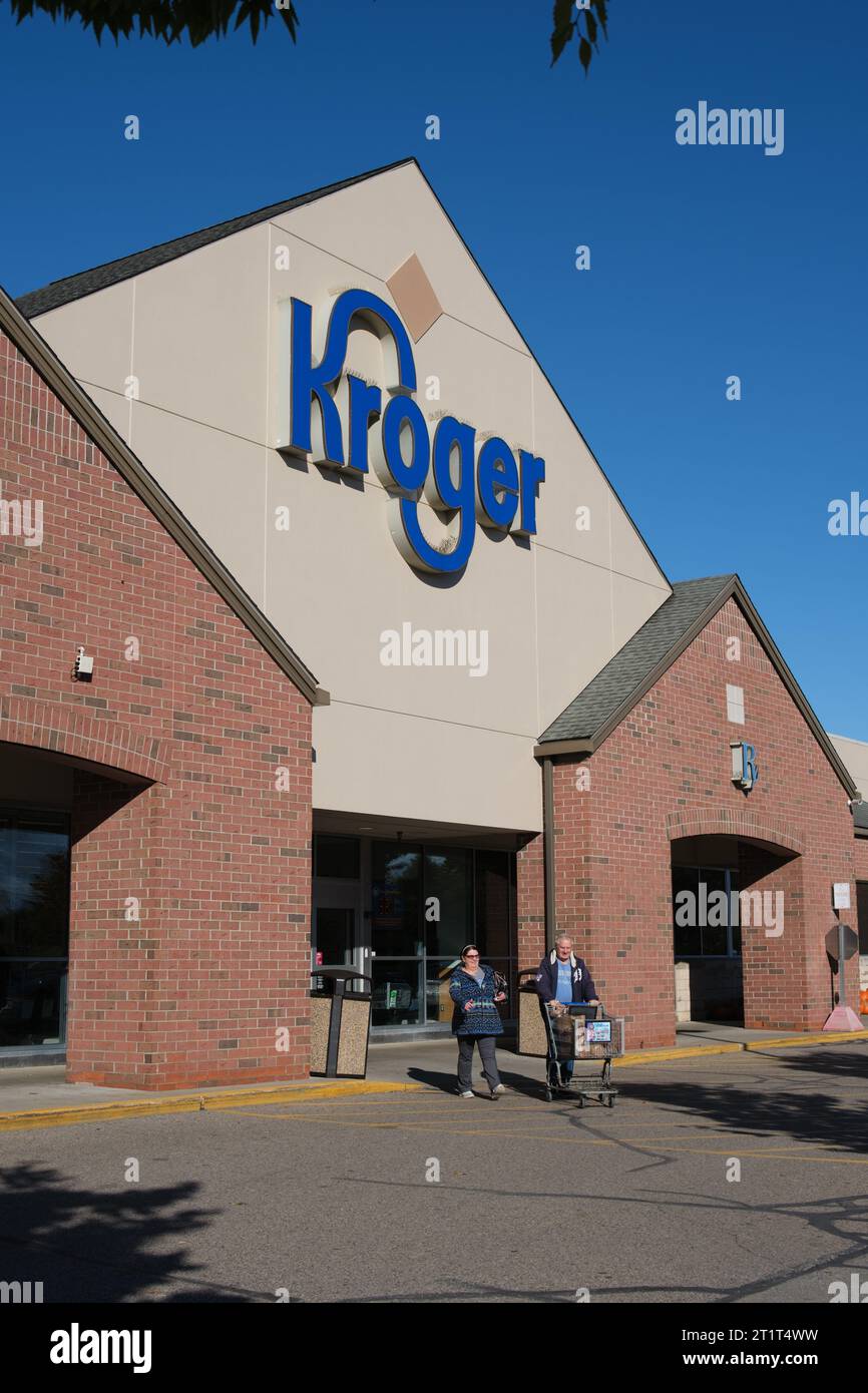 A Kroger supermarket Stock Photo - Alamy