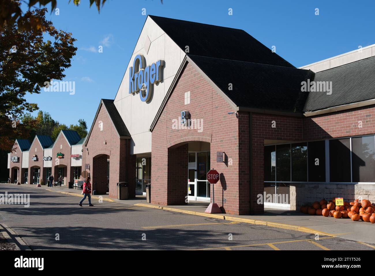 A Kroger supermarket Stock Photo - Alamy