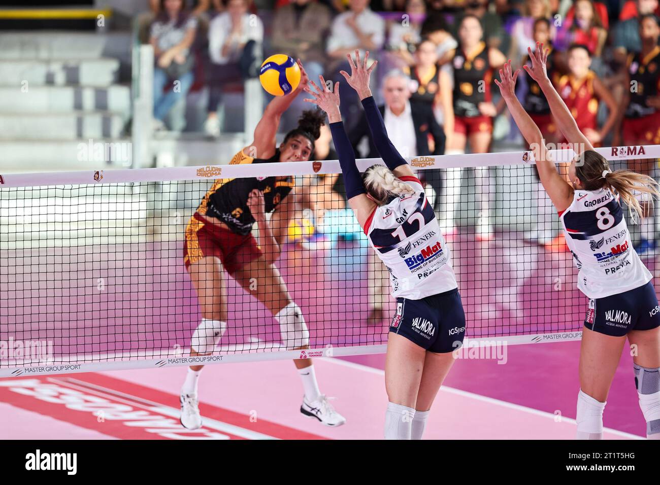 Rome, Italy. 15th Oct, 2023. Celeste Plak (Roma Volley Club) during ...