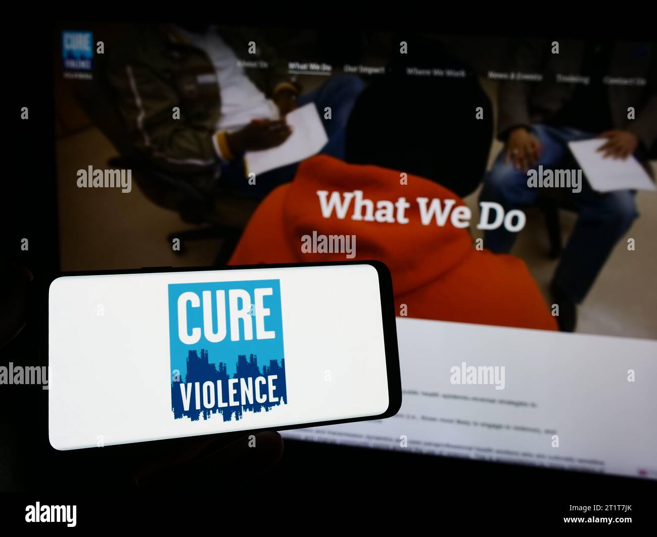 Cure violence logo hi-res stock photography and images - Alamy