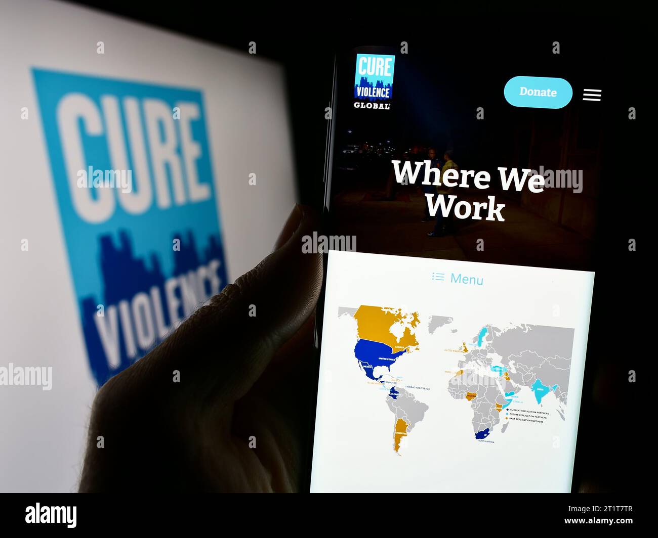 Cure violence logo hi-res stock photography and images - Alamy