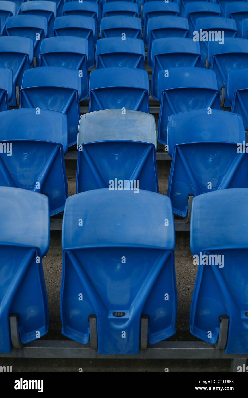 Cardiff, UK. 15th Oct, 2023. A general view inside of Cardiff City ...