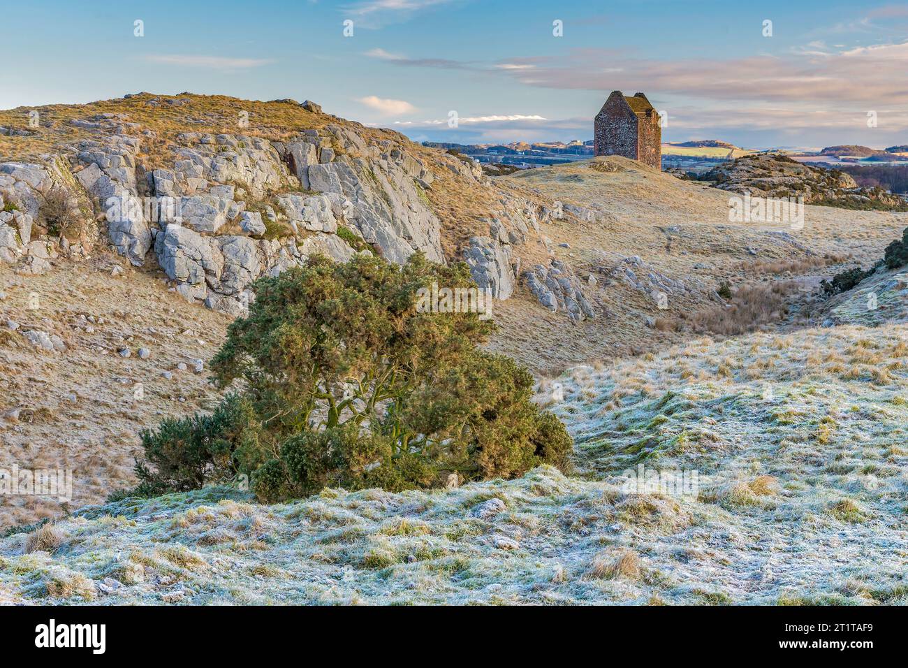 Smailholm Tower in the Scottish Borders Stock Photo - Alamy