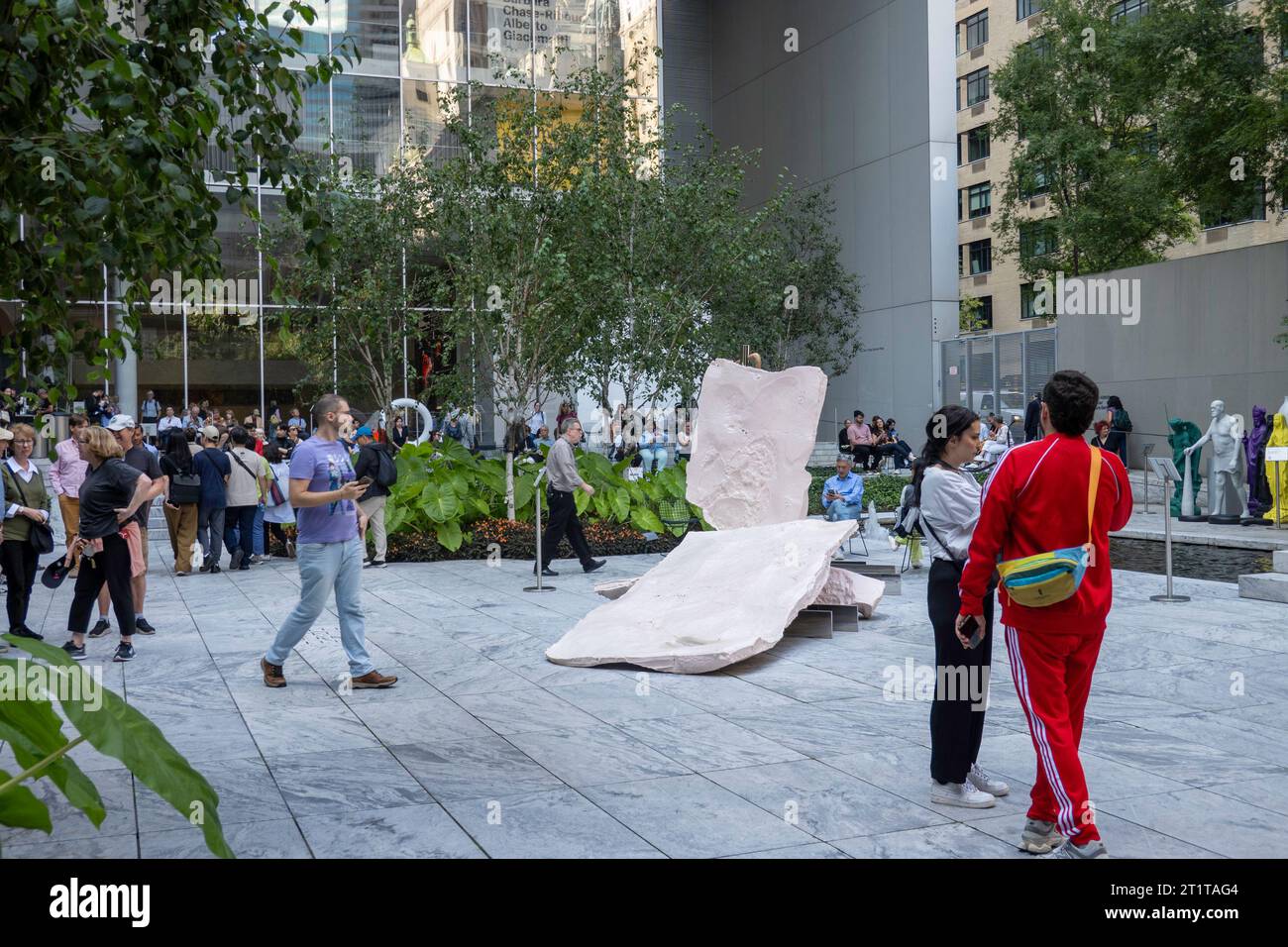The Abby Aldrich Rockefeller Sculpture Garden is a popular destination ...