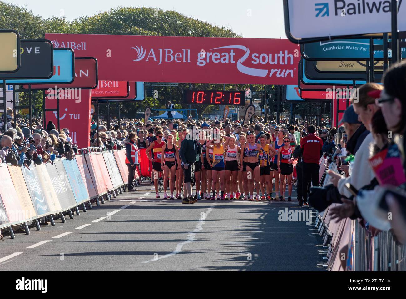 Great South Run, 15 October 2023, Portsmouth, Hampshire, England, UK ...