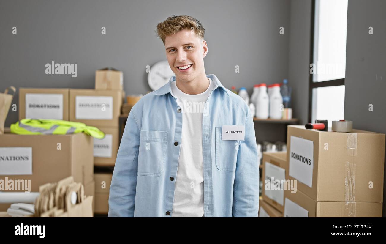 Charity worker laughing hi-res stock photography and images - Alamy