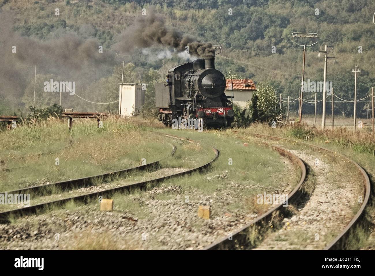 Treno natura steam train hi-res stock photography and images - Alamy