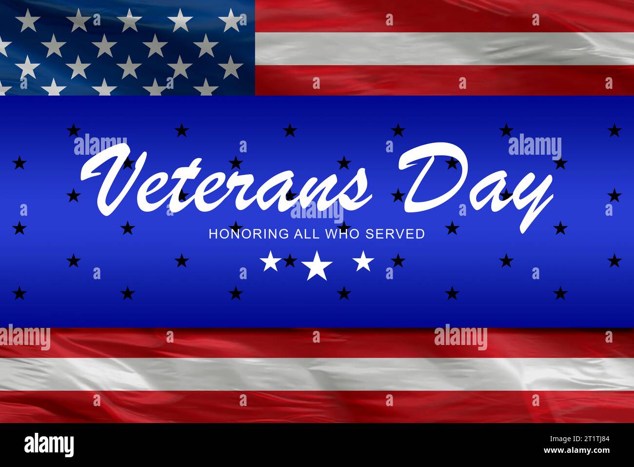 Happy veterans day concept background. Realistic illustration of happy ...