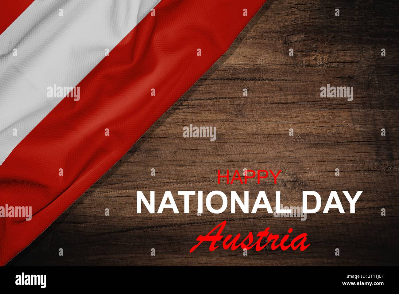 Austria national day banner for independence day anniversary. Flag of ...