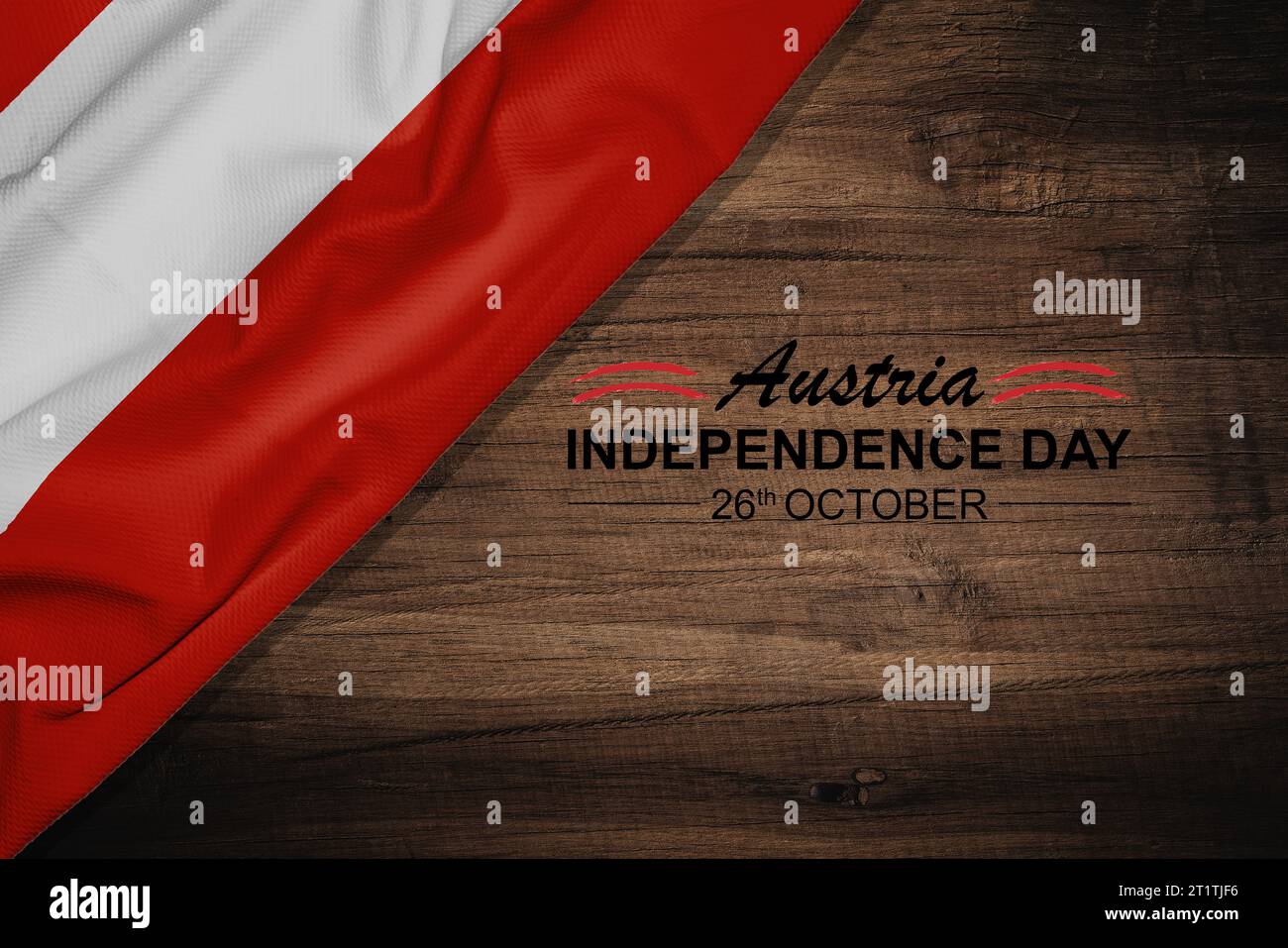 Austria national day banner for independence day anniversary. Flag of ...