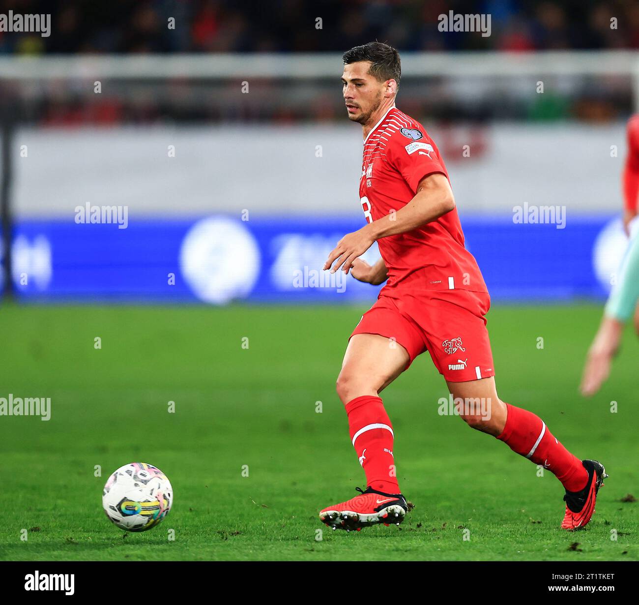 St Gallen, Switzerland. 15th Oct, 2023. ST GALLEN, SWITZERLAND ...