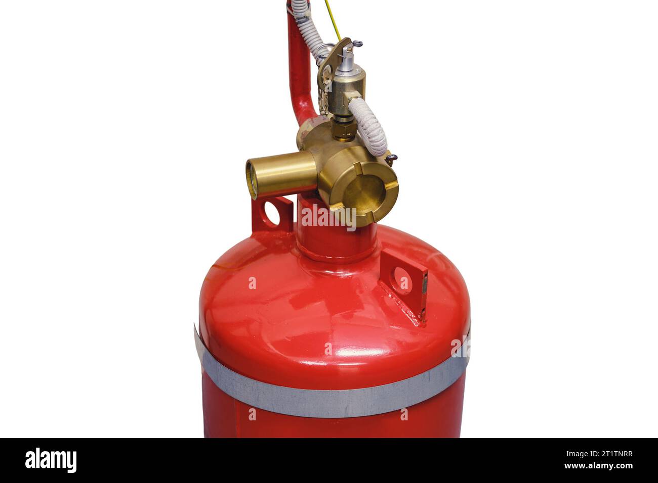 Gas pipes and balloons filled with CO2 provide power to the industrial ...