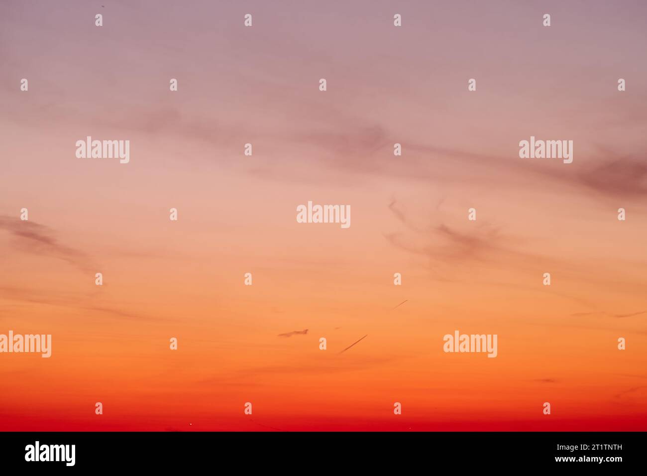 The sky was filled with clouds, but the sunset still shone through ...