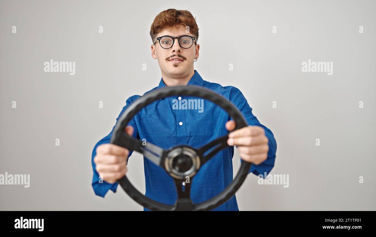 Steering wheel cutout hi-res stock photography and images - Alamy