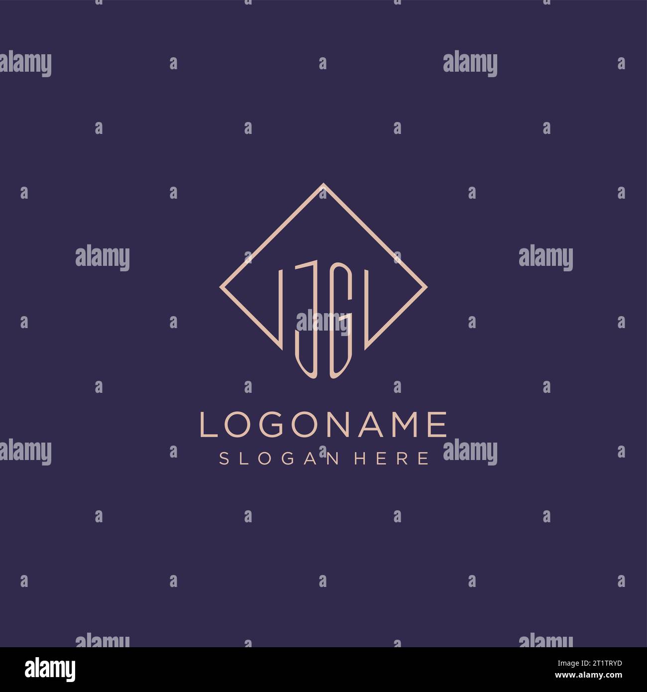 Jg clean logo Stock Vector Images - Alamy