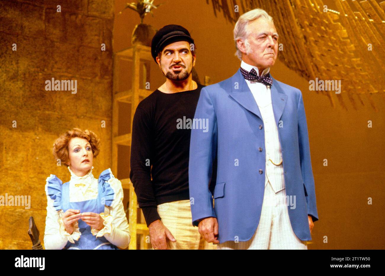 l-r: Penelope Keith (Lady Cicely Waynflete), John Turner (Captain ...