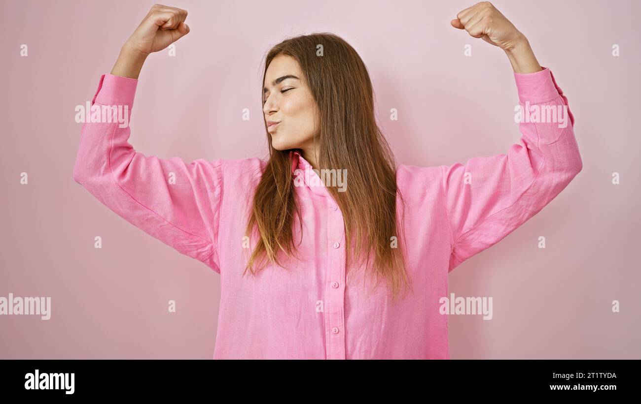 Vibrant young woman flaunts hi-res stock photography and images - Alamy
