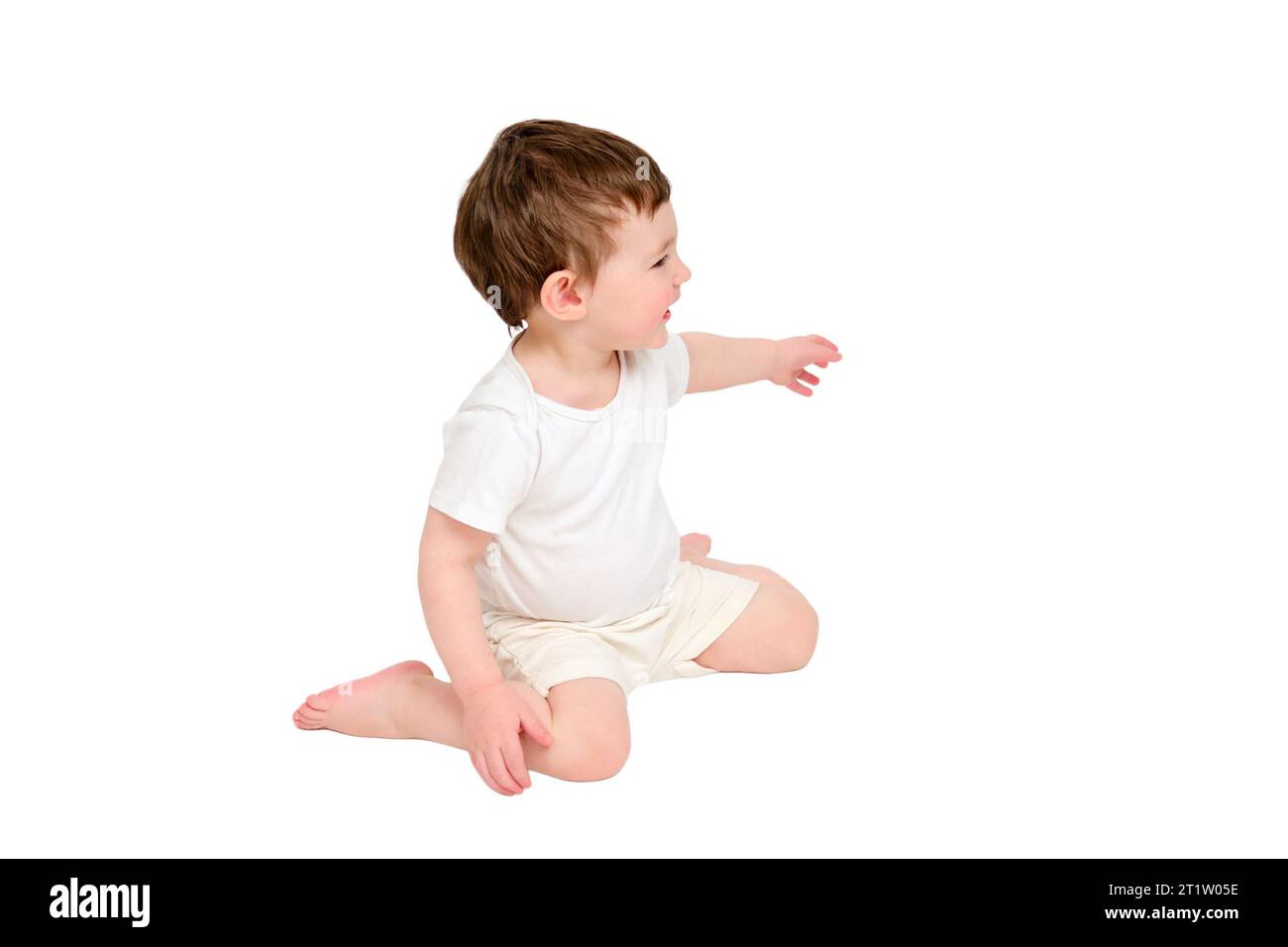 Happy infant full length Cut Out Stock Images & Pictures - Alamy