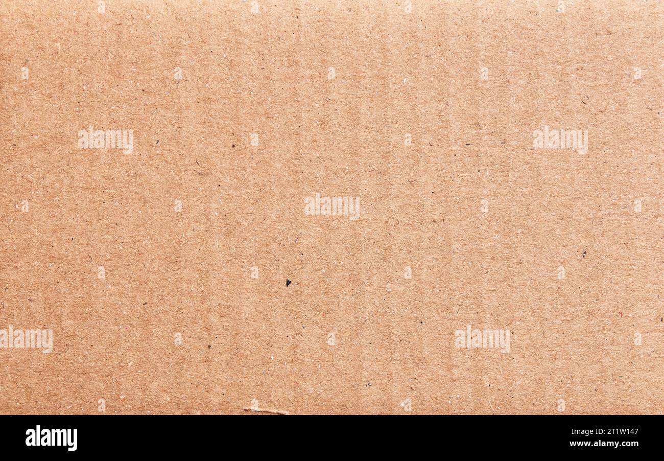 Brown cardboard carton material texture background Stock Photo - Alamy