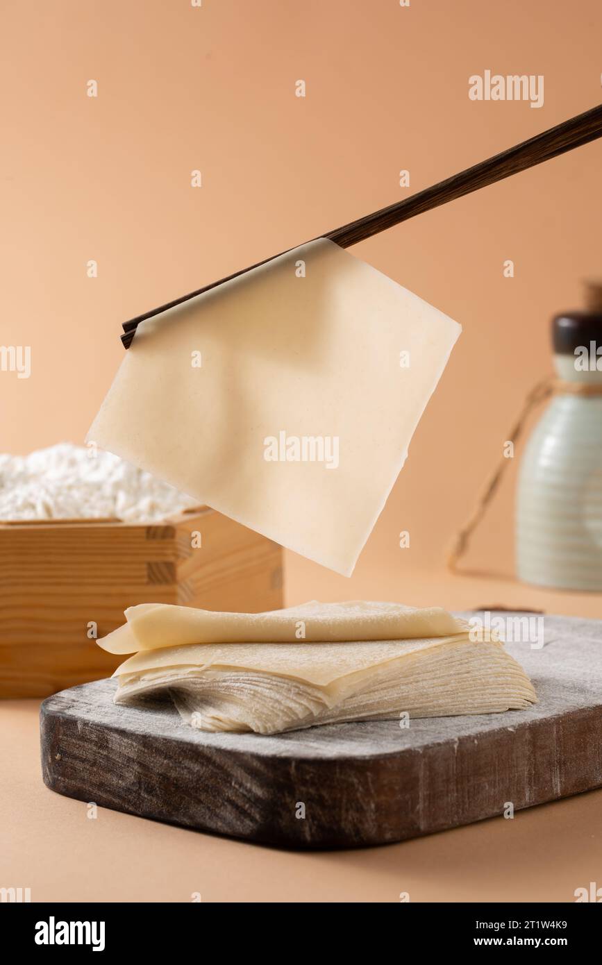 won ton wrapper,Ingredient for making chinese dumpling wantan Dim sum ...