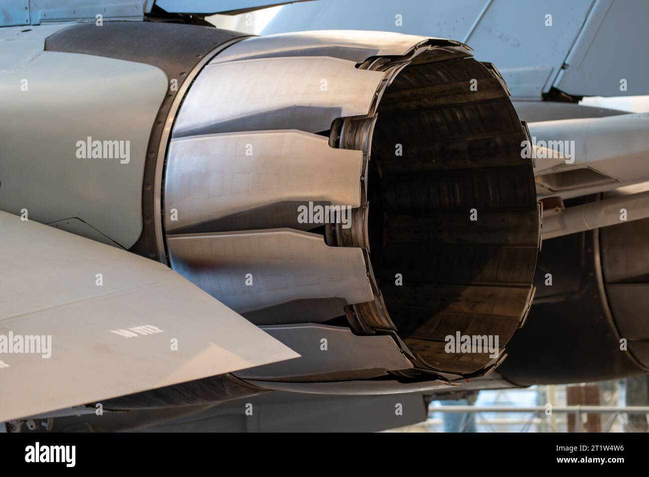 Close up of an afterburner of a fighter jet Stock Photo - Alamy