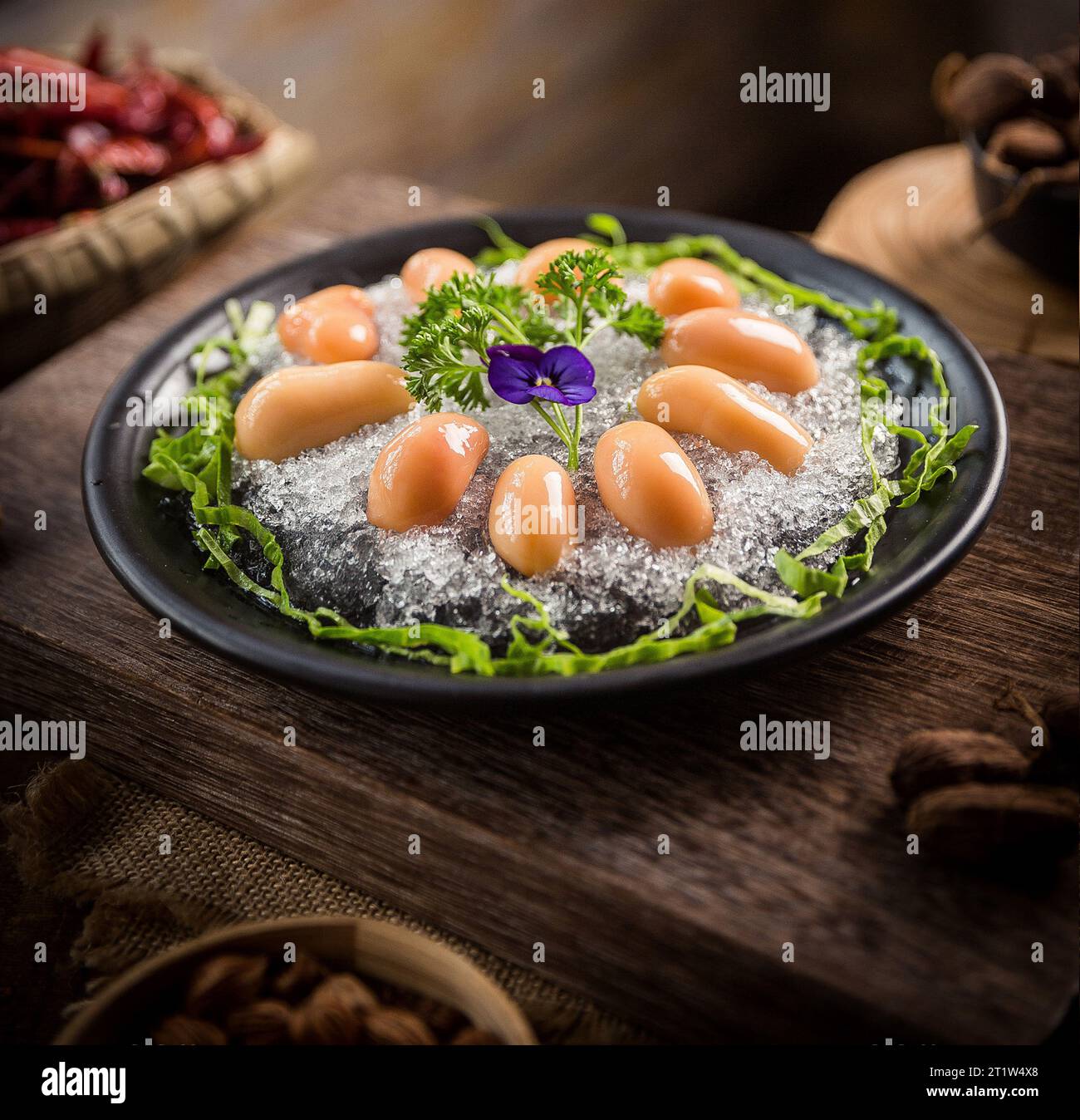 Bull testicles hi-res stock photography and images - Alamy