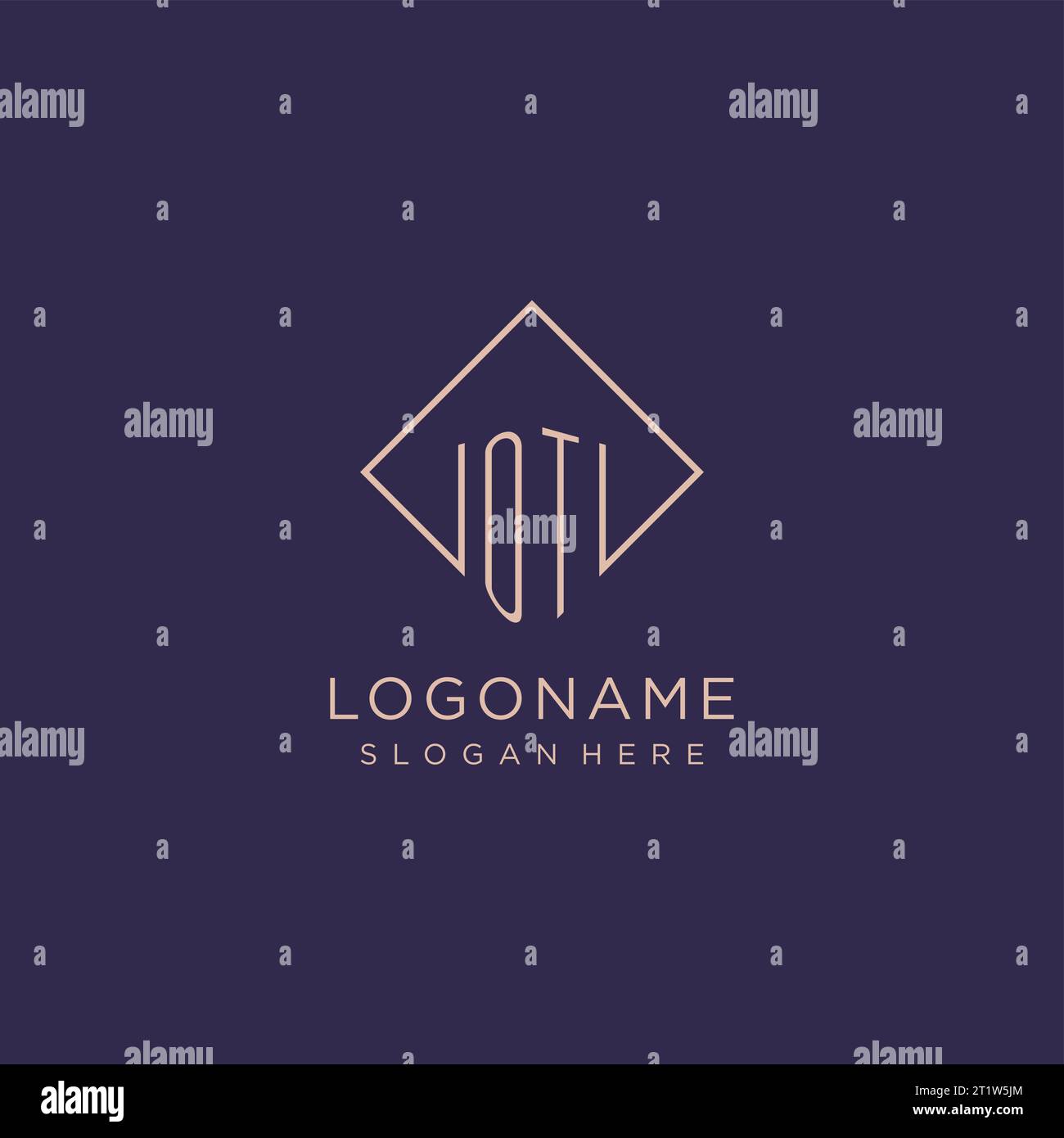 Ot clean logo Stock Vector Images - Alamy