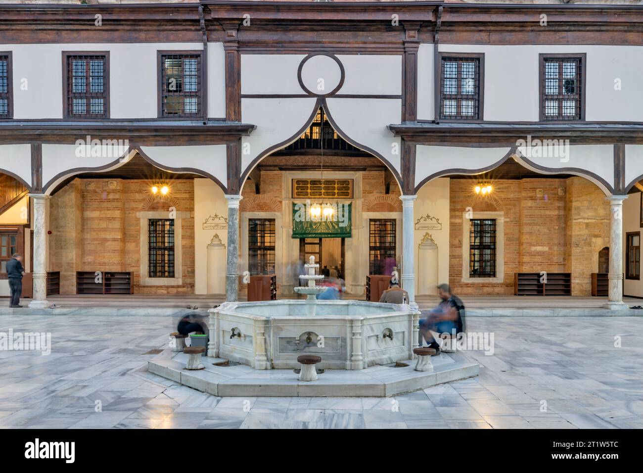 Emir Sultan Mosque and Mausoleum in Bursa, Turkey Stock Photo - Alamy