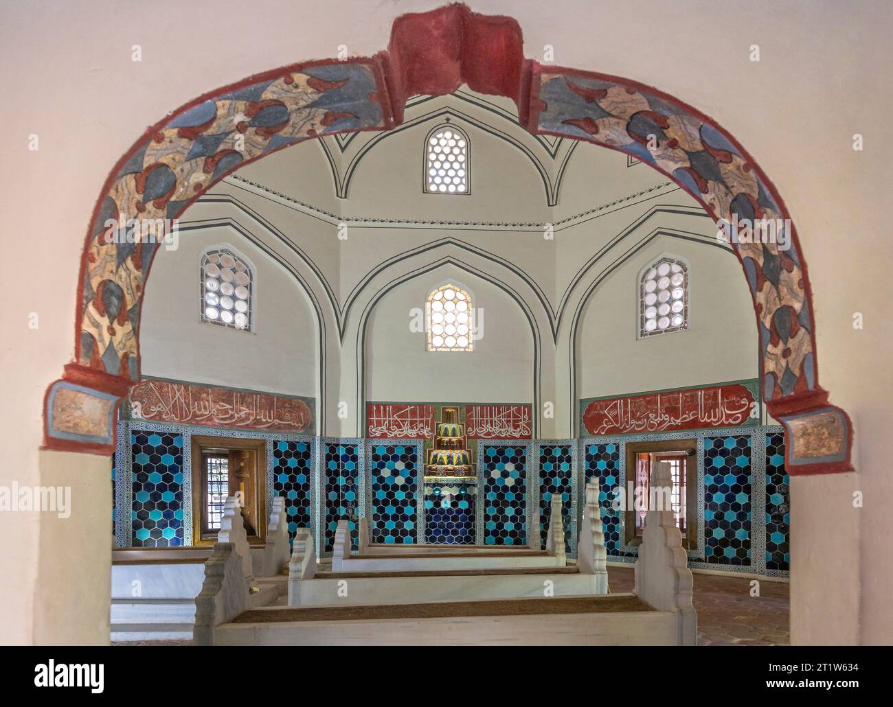 Tomb of Sehzade Ahmed in Muradiye Complex in Bursa, Turkey Stock Photo ...